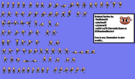 Lswr Female Base Ppg Outfit Sprite Sheet By Splendstar On Deviantart