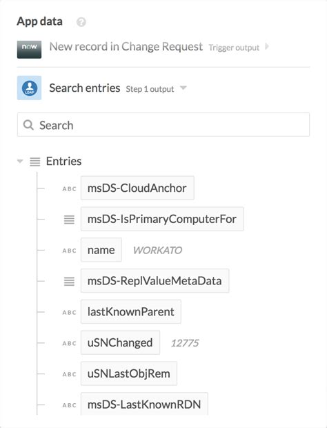 Workato Connectors Active Directory Search Entries Action Workato Docs