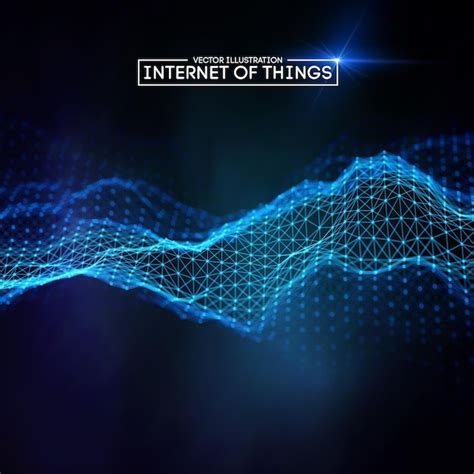 Premium Vector Internet Of Things Background Iot Technology Background Eps