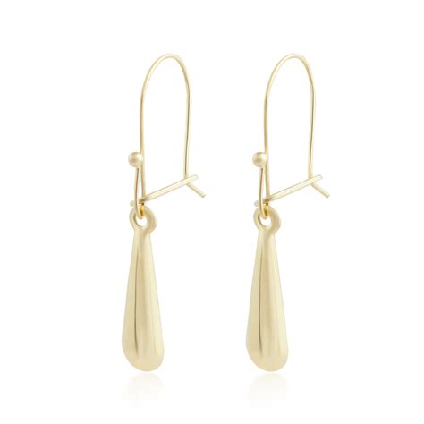 Bonded Gold Small Teardrop Earring 3190155 Bonded Gold