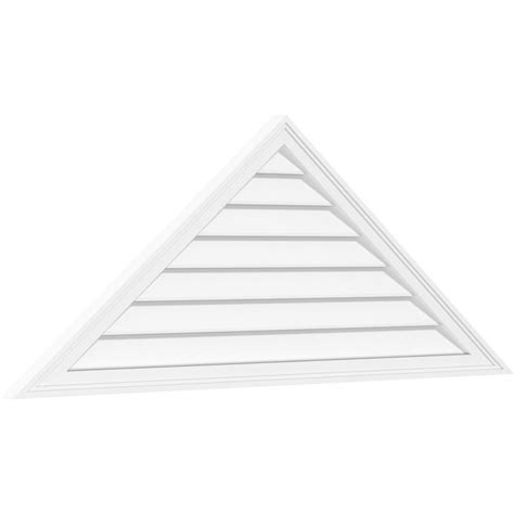 Pci Enterprises Triangle Surface Mount Functional Brickmould Frame Pvc