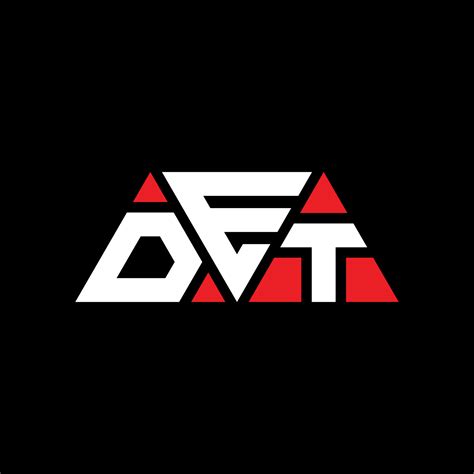 Det Triangle Letter Logo Design With Triangle Shape Det Triangle Logo