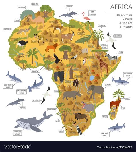 Savanna Africa Map
