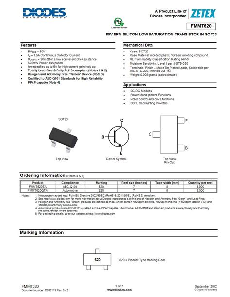 Bc847 Transistor Pinout Datasheet Equivalent Circuit 48 Off