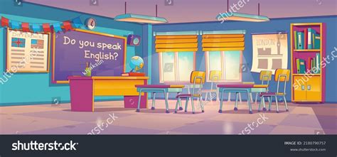 Elementary Classroom Cartoon