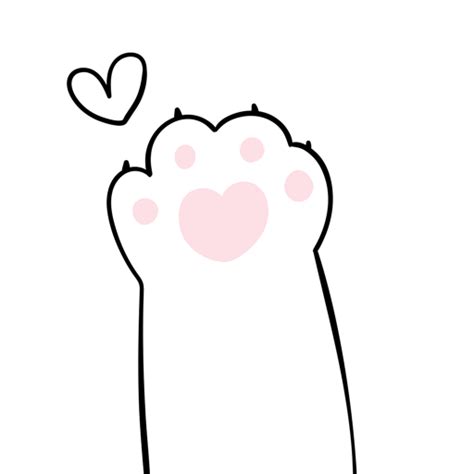 Patitas De Gatitos Dibujo