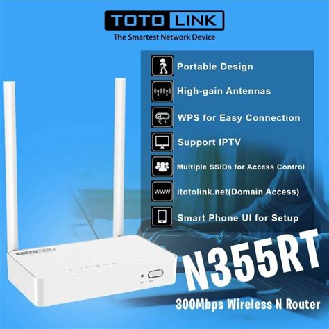 Jual Totolink N Rt Router Wireless N Mbps Shopee Indonesia