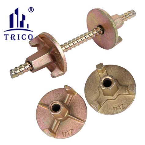 Concrete Formwork Accessories Tie Rod System Dw15 Tie Nut Wing Nut