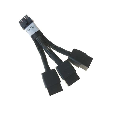 Pci Express Gpu Hdd Power Cable 3 8pin Pcie 5 0 16pin 12vhpwr For