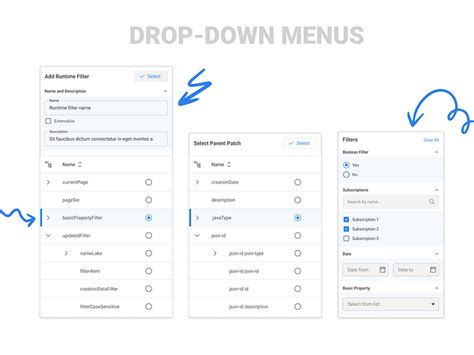 Drop Down Menu Designs Themes Templates And Downloadable Graphic