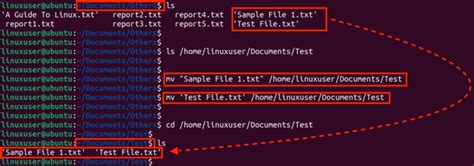 How To Deal With A Filename With Spaces In Linux Ubuntu Linux Genie