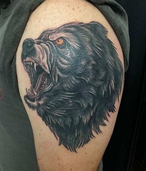 Angry Bear Tattoo Designs Bear Tattoos And Designs Page 230