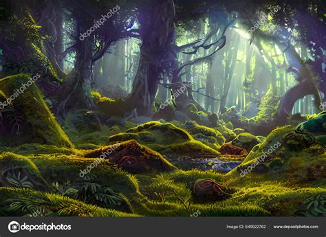 Fantasy Forest Landscape