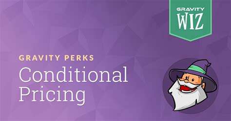 Gravity Forms Conditional Pricing Gravity Perks Gravity Wiz