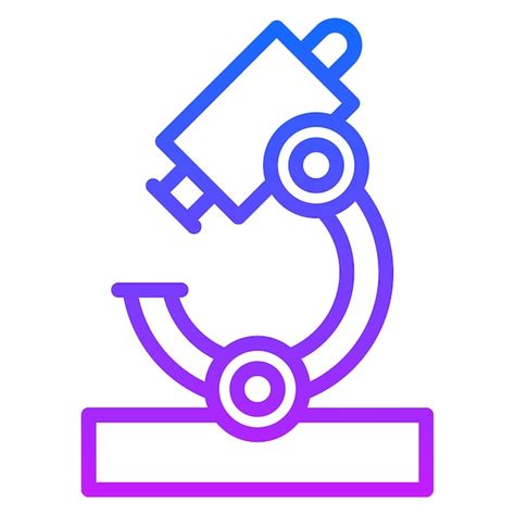 Premium Vector Microscope Vector Icons