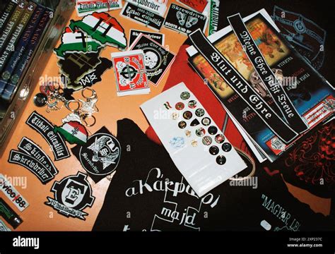 Various Symbols And Paraphernalia Commonly Linked To Right Wing