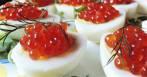 Яйца фаршированные красной икрой рецепт с фото пошаговый от Александр директор Овкусе Овкусе ру