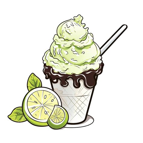 손으로 그린 초콜릿과 라임 아이스크림 그림 아이스크림 국자 아이스크림 볼 딸기 아이스크림 Png 일러스트 및 이미지 에 대한 무료 다운로드 Pngtree