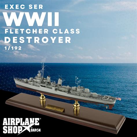Airplane Dive Into Maritime History With The Exec Ser Wwii Fletcher