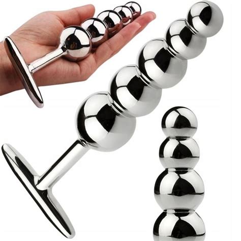 DuŻy Kulkowy Korek Analny Sex Plus Do Anusa Z RĄczkĄ Stal Nierdzewna Arenapl