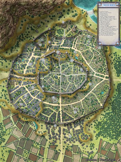 City Docks Battle Map 36x45 R Dndmaps