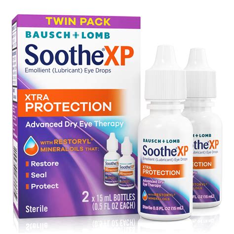 Soothe® Xp Eye Drops For Dry Eye Symptoms Xtra Protection Lubricating