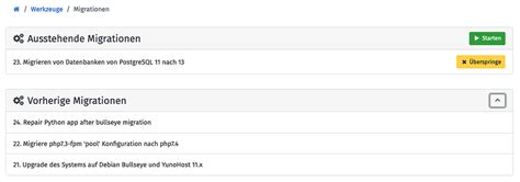 migration 0023 postgresql 11 to 13 gescheitert mit der ausnahme failed