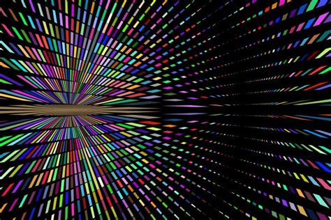 Colorful Abstract Tech Vector Background Graphic By Vikimon · Creative