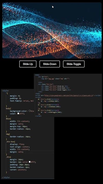 Slide Up Slide Down Slide Toggle In Jquery Shorts Youtube