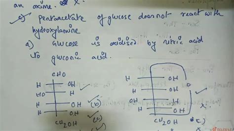 [bengali] Pentaacetate Of Glucose Does Not React With Hydroxylamine