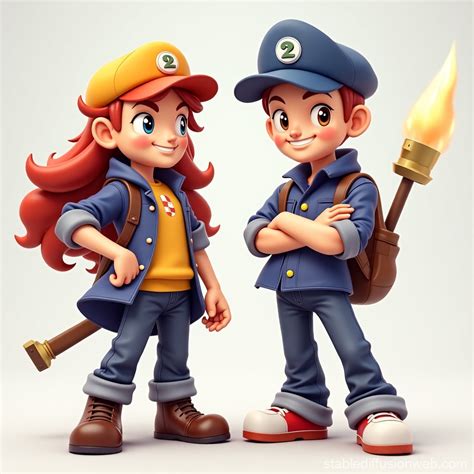 D Game Characters Stable Diffusion Online