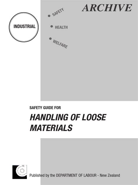 Loose Materials Pdf Safety
