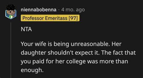Ungrateful Stepdaughter Manages To Squeeze K From Her Stepdad Before Cutting Ties With Him