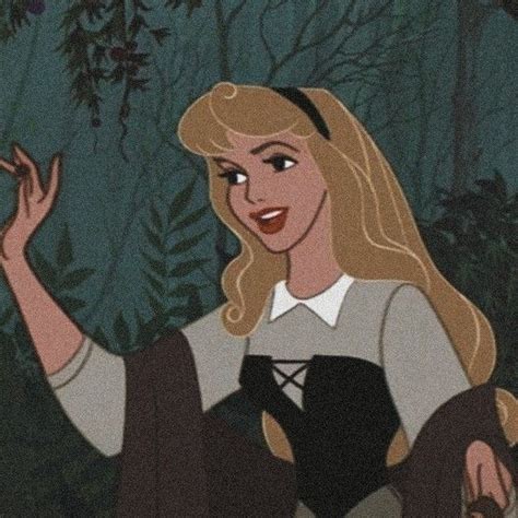 An Animated Image Of A Woman With Blonde Hair And Black Dress In The