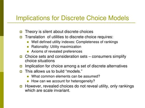 Ppt Discrete Choice Modeling Powerpoint Presentation Free Download