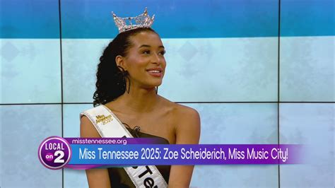 Zoe Scheiderich Crowned Miss Tennessee 2025 In Historic Nashville Debut