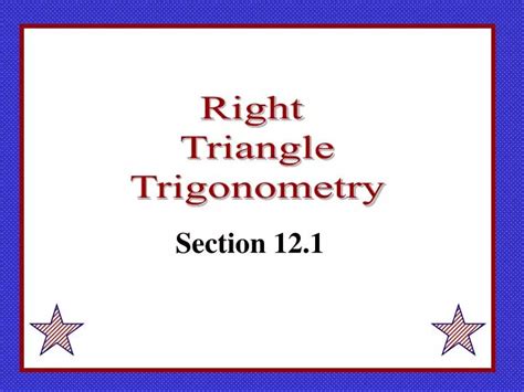 PPT Right Triangle Trigonometry PowerPoint Presentation Free Download ID