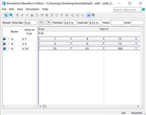 【quartus ii 17 0 vwf仿真设置】 quartus中vwf csdn博客