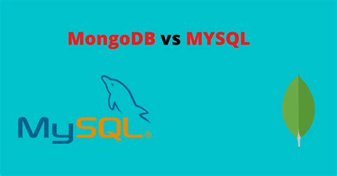 MongoDB Vs Mysql When To Choose One In Naiveskill