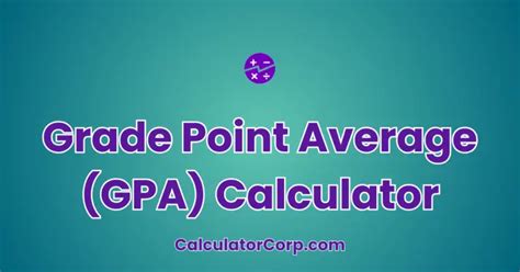 Grade Point Average Gpa Calculator Check Your Gpa