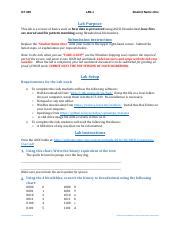 LAB ASCII Hex Storage File Pattern Match Pdf ICT LAB Babe Name Here Lab Purpose
