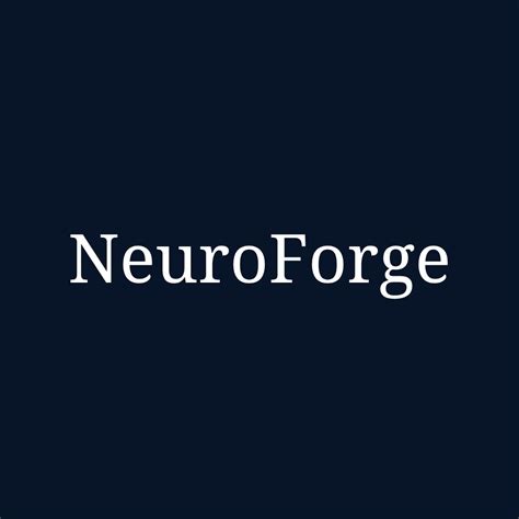 Neuroforge Ai Startupjourney Automation Innovation Techforgood