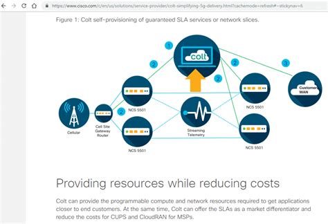 Colt Employs Cisco Segment Routing And Evpns For 5g Backhaul Converge
