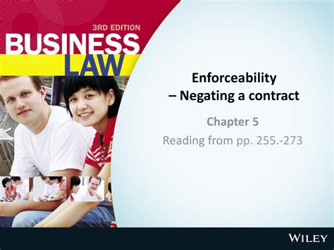 enforceability negating a contract enforceability negating a