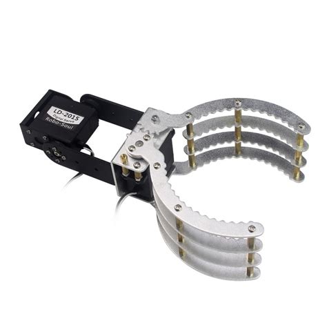 DOF Robot Mechanical Arm Clamp Claw Frame Gripper For Arduino DIY Free Shipping ThanksBuyer