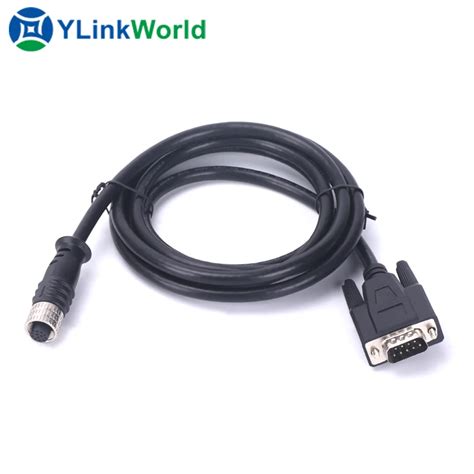 custom d sub hdb connector cable db9 db15 db23 db25 db26 pin male