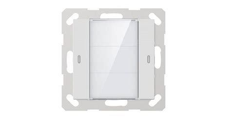 GVS KNX Push Button Sensor Plus Gang White GVS KNX VDP Products