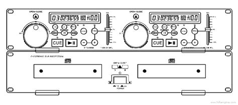 Dj Tech Professional Dual Cd Compact Disc Player Manual Hifi Engine
