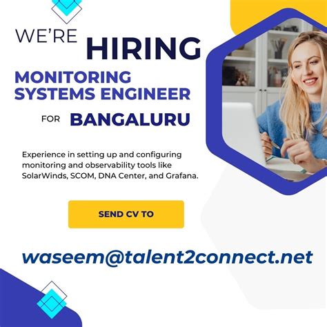Md Waseem Ishaq On Linkedin Hiring Engineer Bangalore Monitoringsystem Solarwinds Scom…