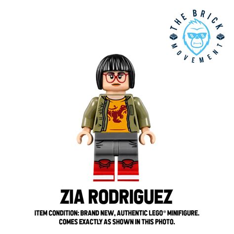 Lego Jurassic World Zia Rodriguez Minifigure The Brick Movement